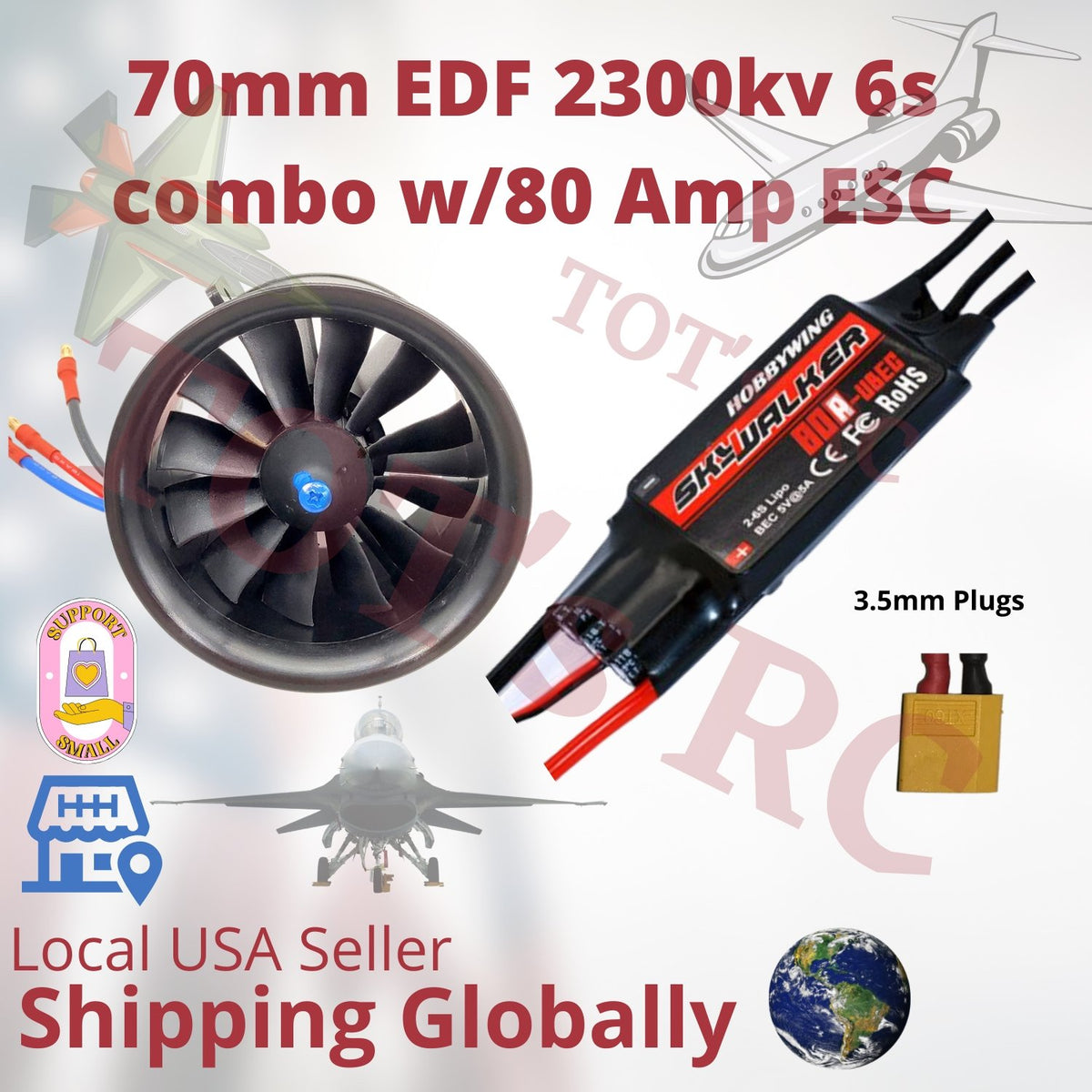 MOTOR/ESC Combo - ToTsRC – ToTsRC/ToTsRETRO