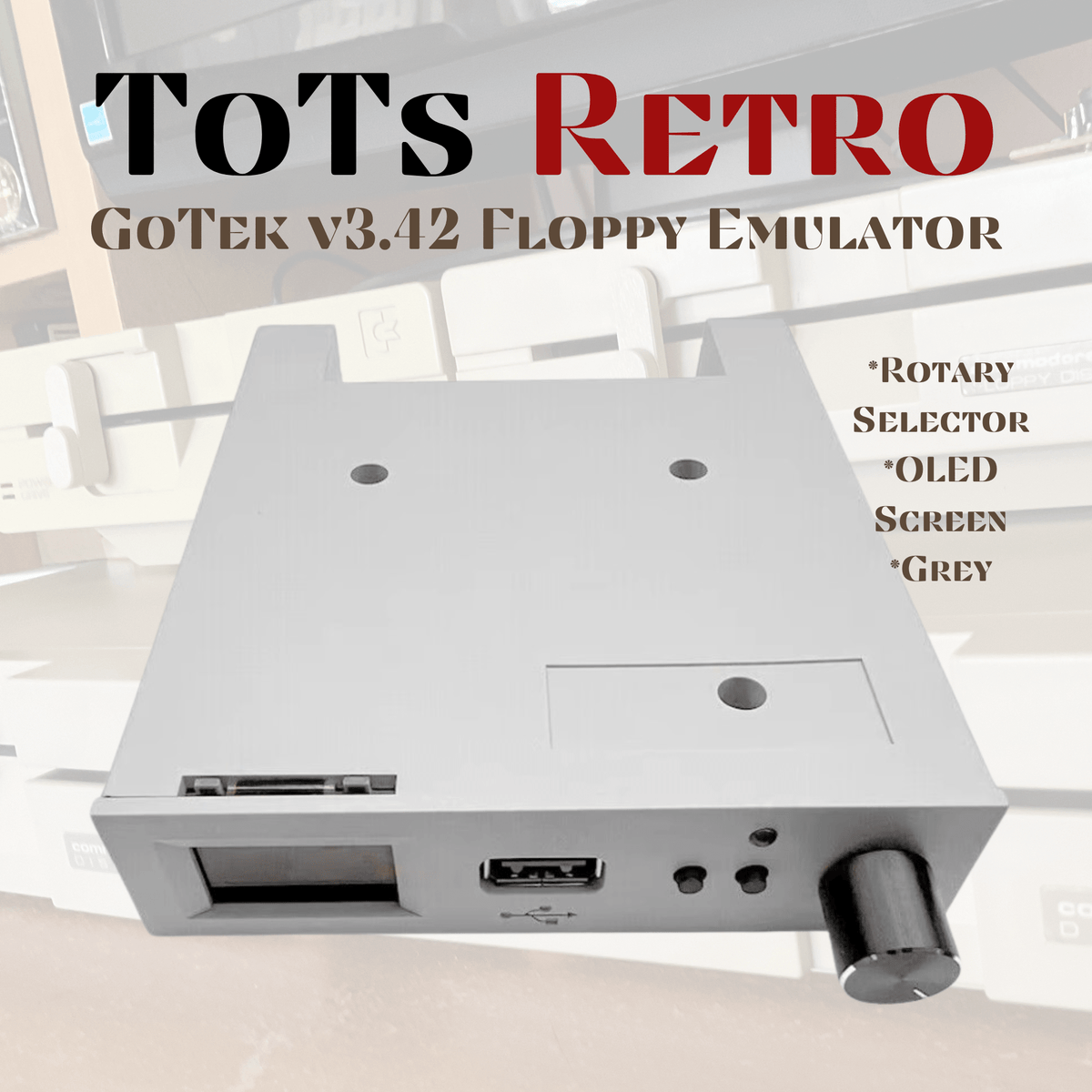 GOTEK Drive FLASH FLOPPY V3.42 M435 / 0.91 Screen – ToTsRC/ToTsRETRO