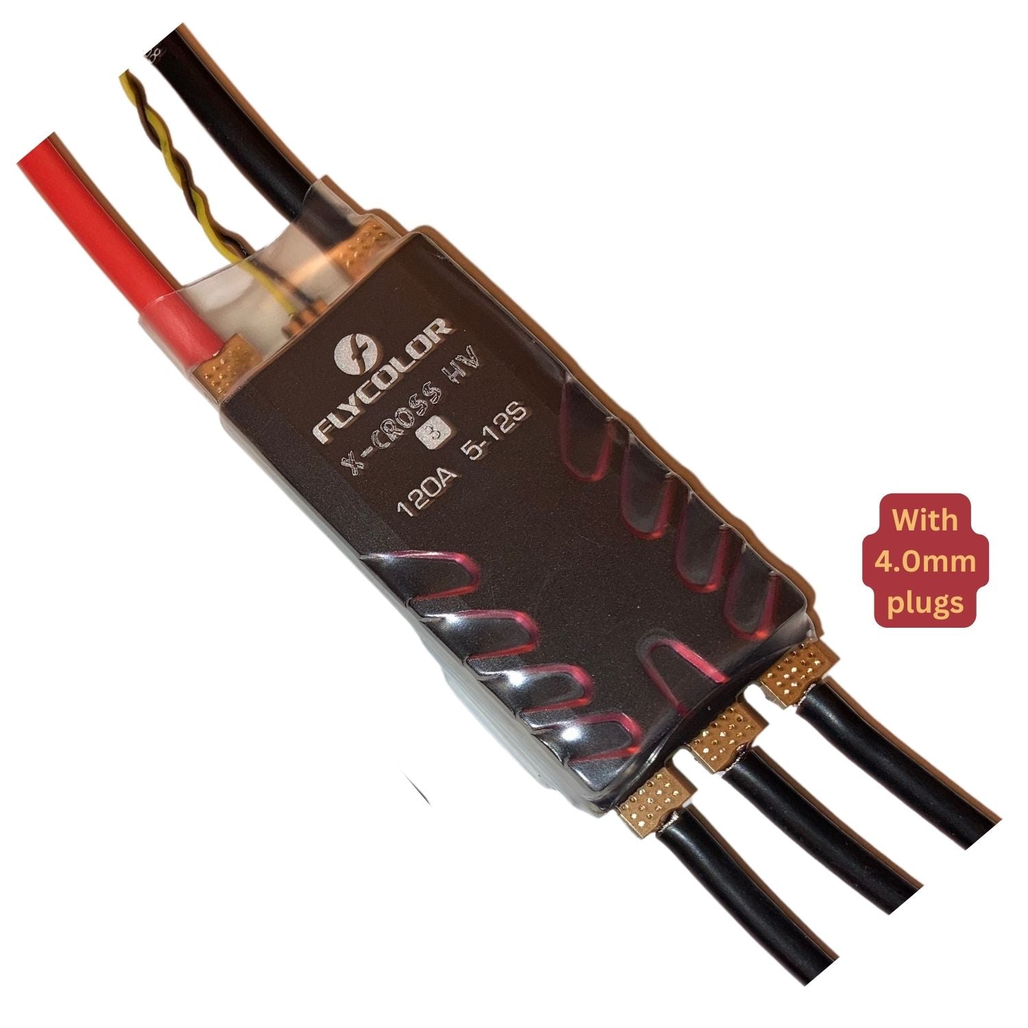 FlyColor X-Cross HV 5s-12s Lipo ESC 60A 80A and 120Amp ESC - ToTsRC ...
