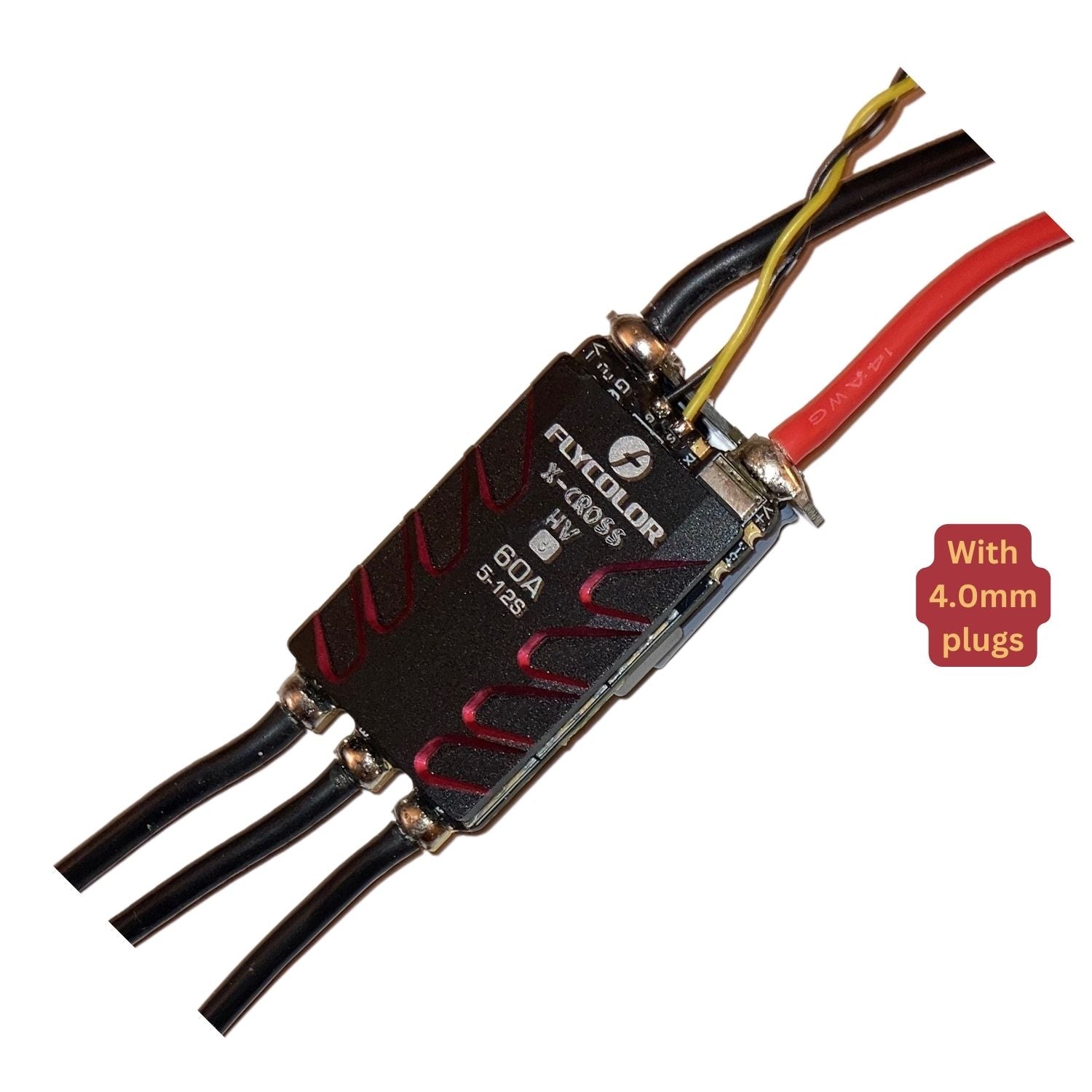 FlyColor X-Cross HV 5s-12s Lipo ESC 60A 80A and 120Amp ESC - ToTsRC ...