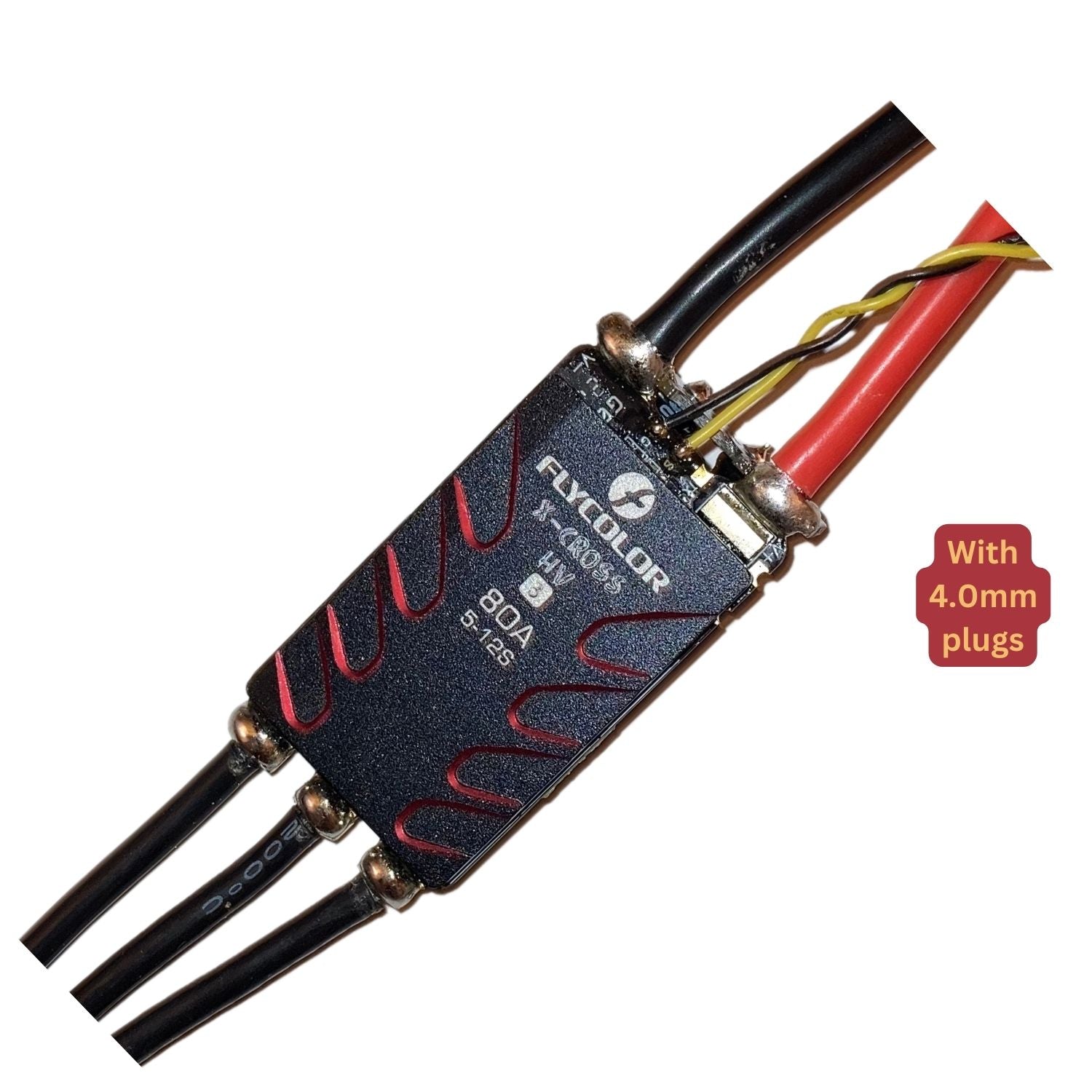 FlyColor X-Cross HV 5s-12s Lipo ESC 60A 80A and 120Amp ESC - ToTsRC ...